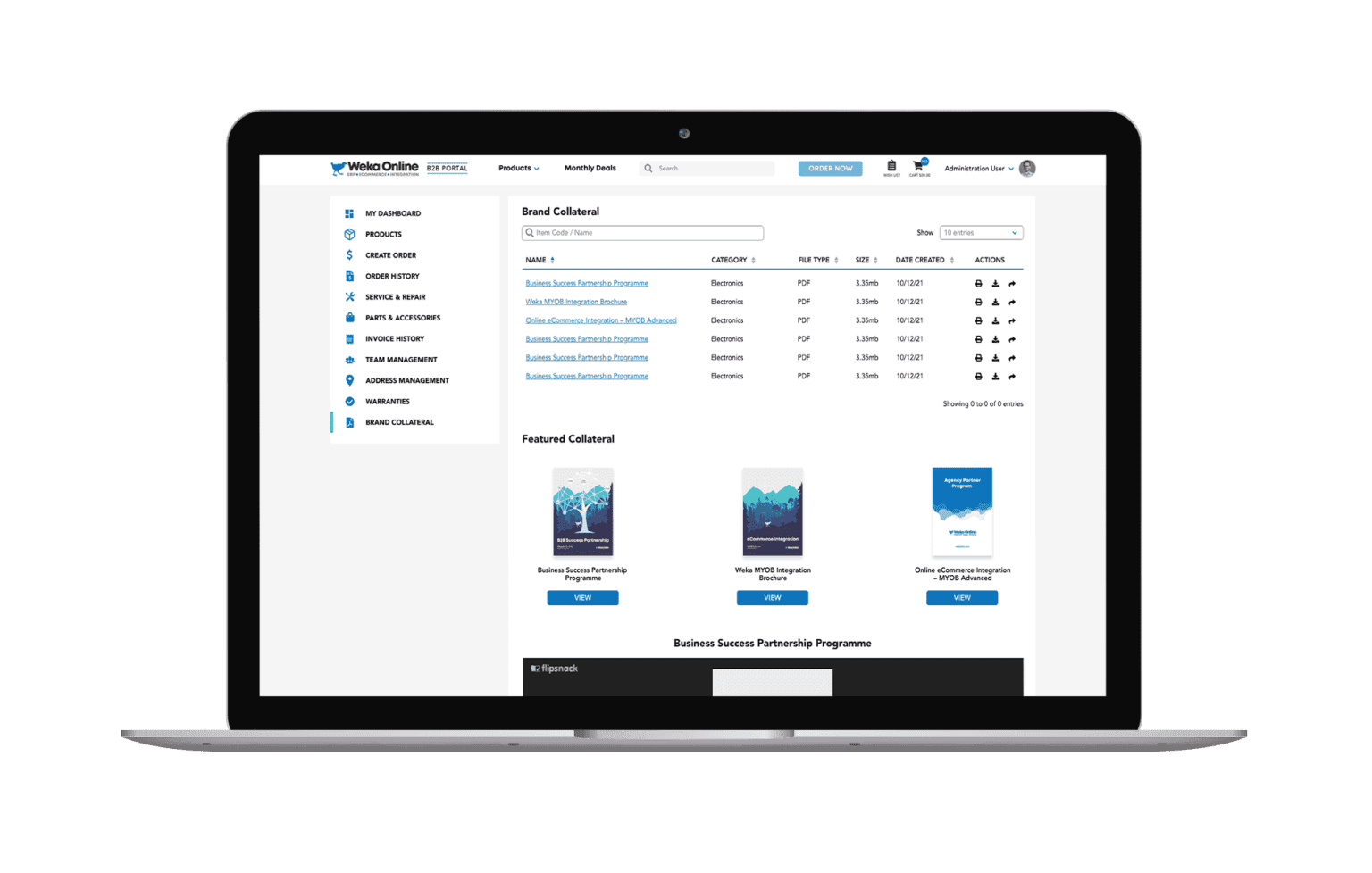 Weka B2B - MYOB Acumatica Edition | Weka Online
