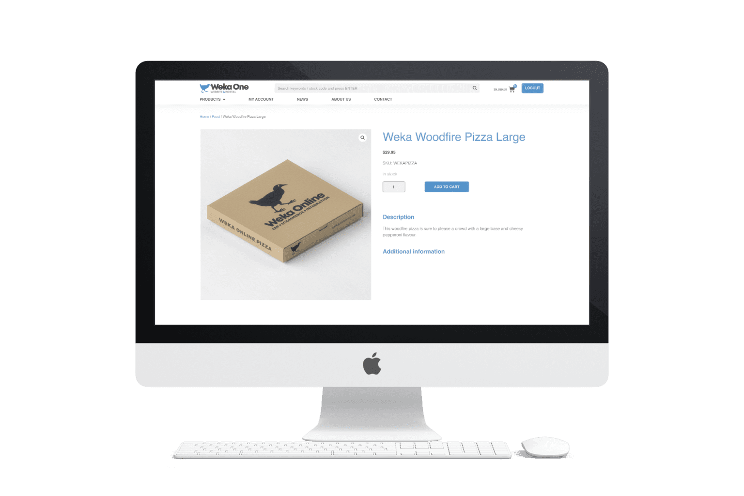 Weka One - MYOB Advanced eCommerce Platform B2B B2C B2D